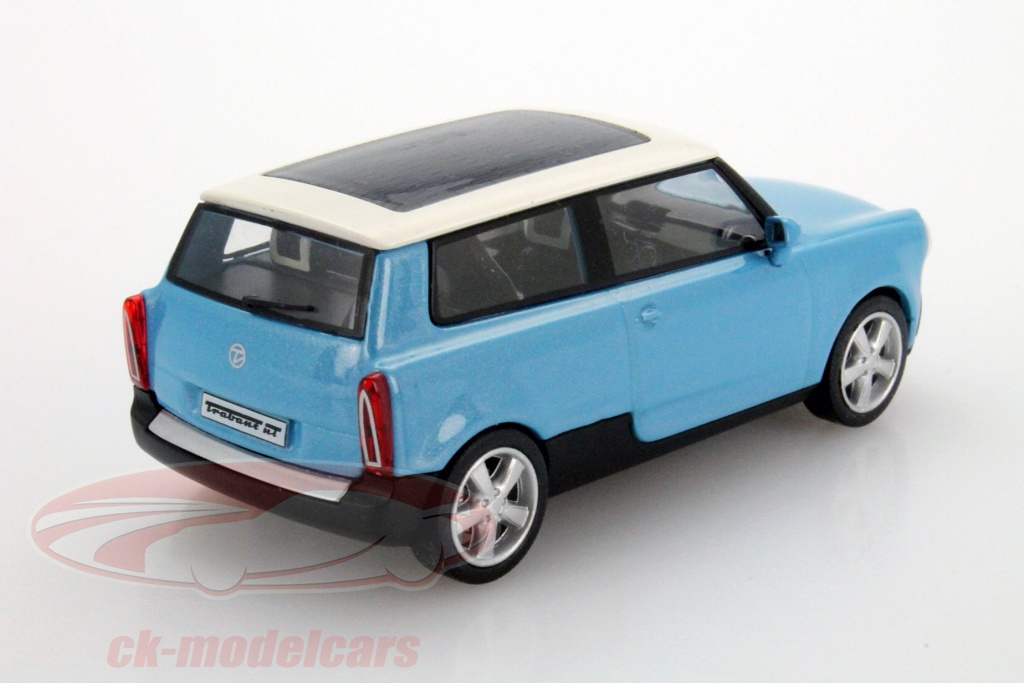 Herpa 1:43 Trabant nT Concept Car 2009 blaumetallic / weiß CK919082 ...