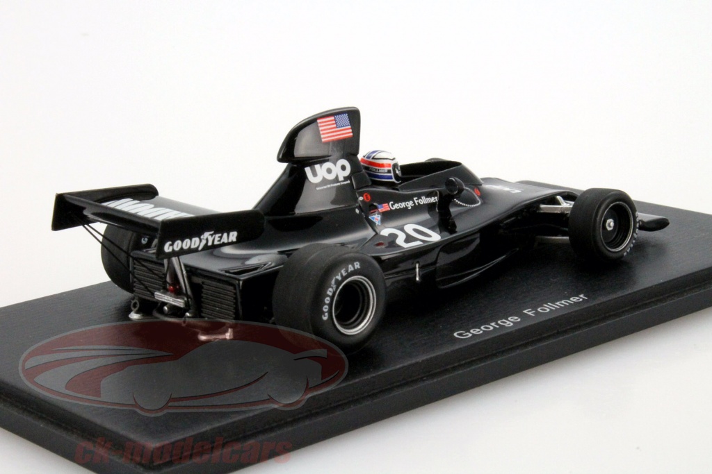 Spark 1:43 G. Follmer Shadow DN1 #20 Tercero España GP Fórmula 1 1973 ...