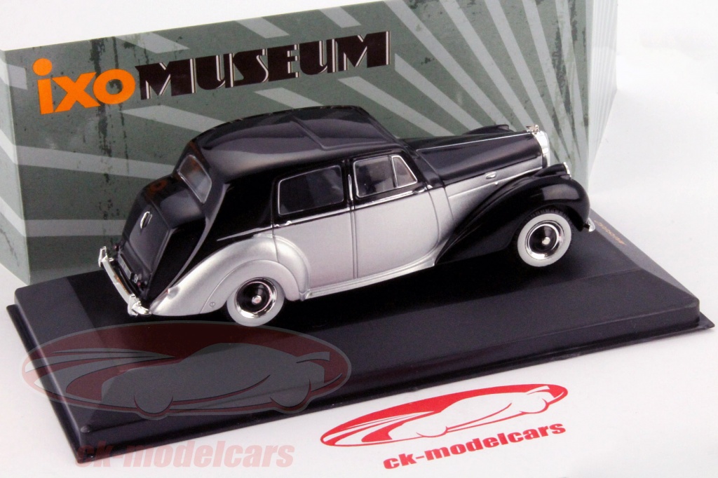 Ixo 1:43 Bentley MK VI Year 1950 black / silver MUS052 model car MUS052 ...