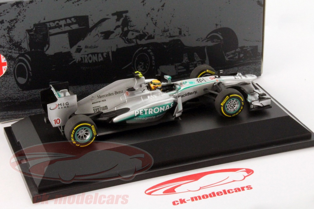 Minichamps 1:43 L. Hamilton Mercedes AMG Petronas F1 W04 #10 Formula 1 ...