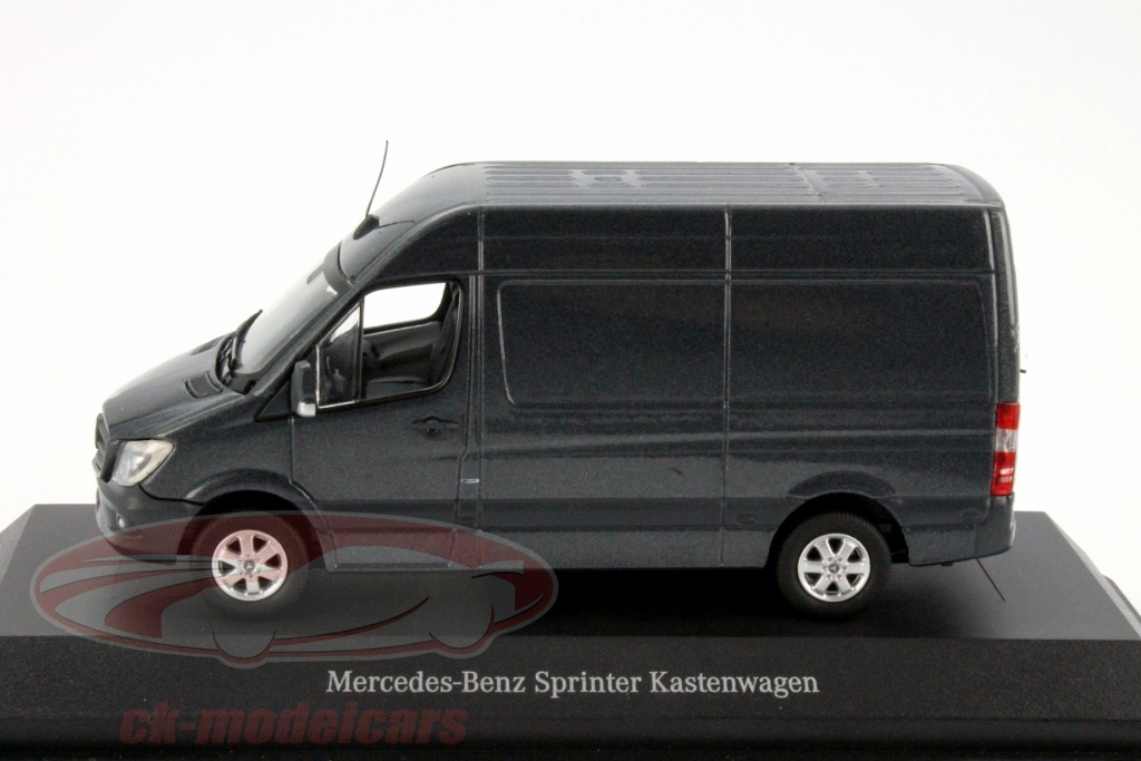 Premium Classixxs 1:43 Mercedes-Benz Sprinter panel van Tenorite gray ...