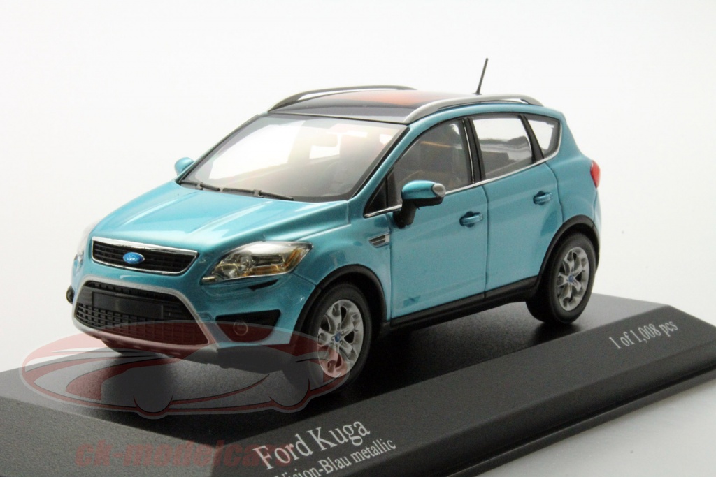 Minichamps 1:43 Ford Kuga Year 2008 vision blue metallic 400087201 ...