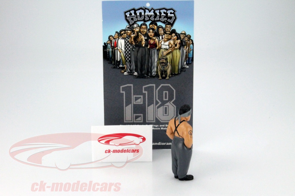 American Diorama 1:18 Big Loco Figure Homies AD-23849 model car AD ...