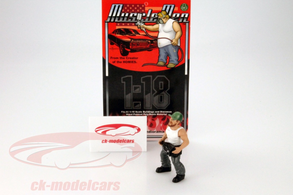 American Diorama 1:18 Trucker Troy Figure Muscle Men II AD-23813 model ...