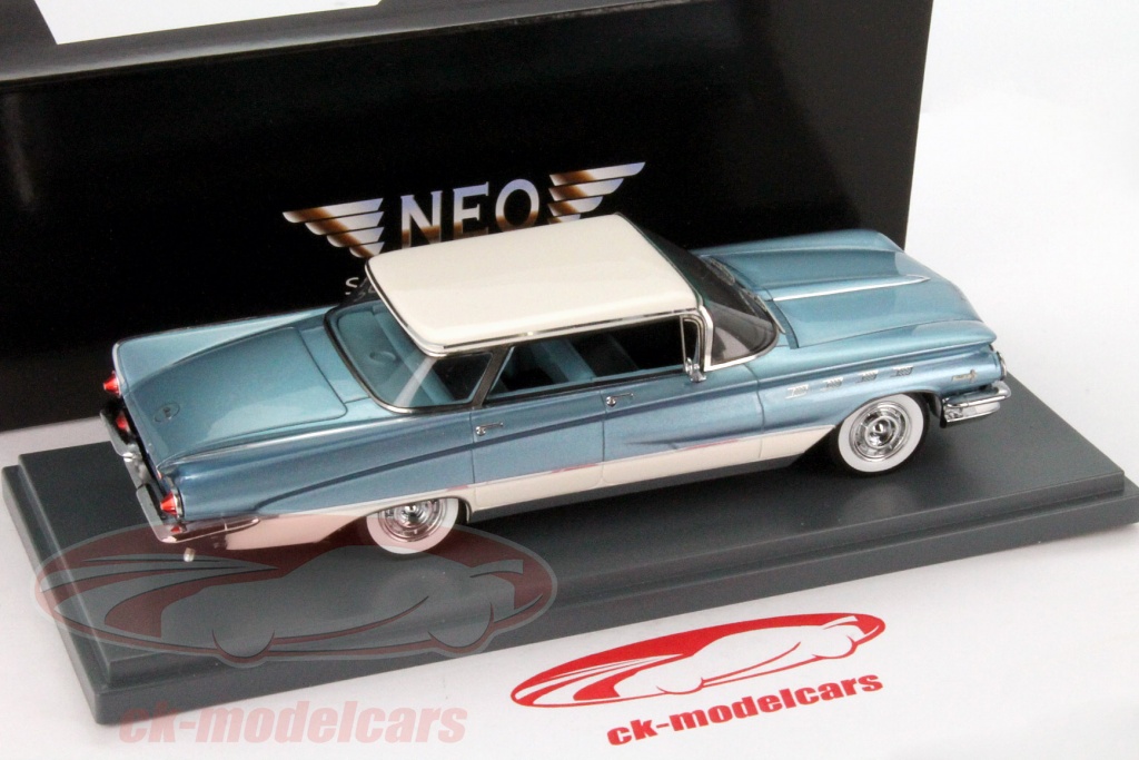 Neo 1:43 Buick Electra 225 Hardtop Sedan 4-door light blue metallic ...