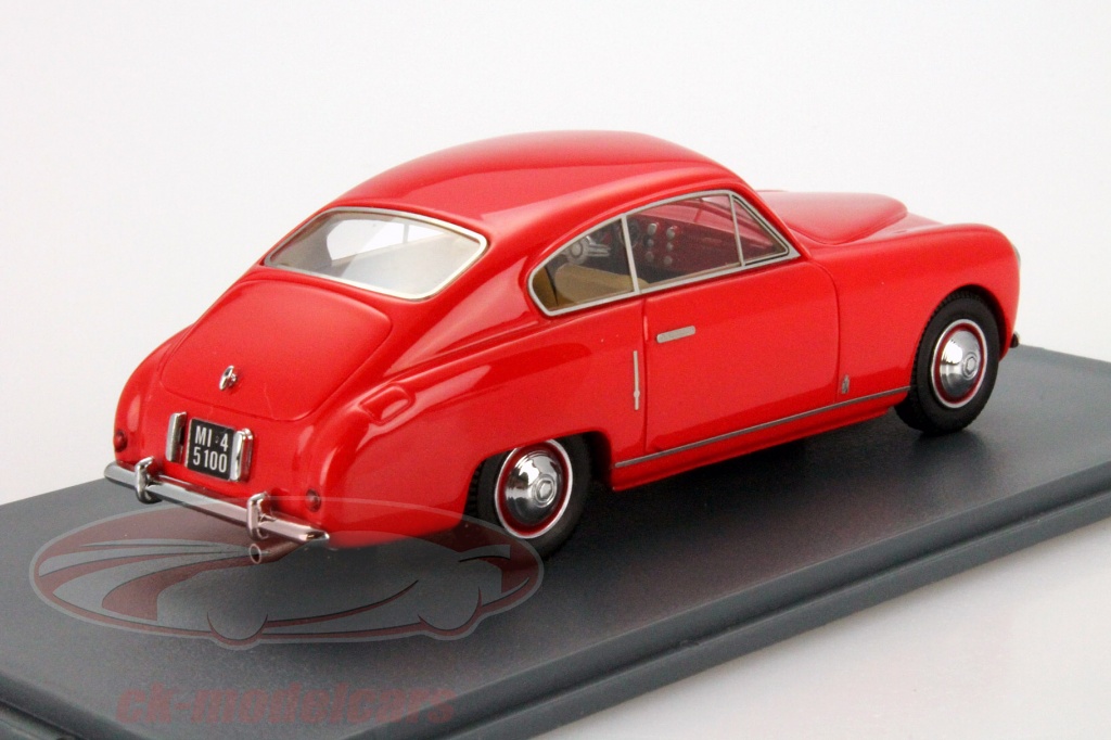 Neo 1:43 Fiat 1100 ES Pininfarina Year 1950 red NEO45100 model car ...