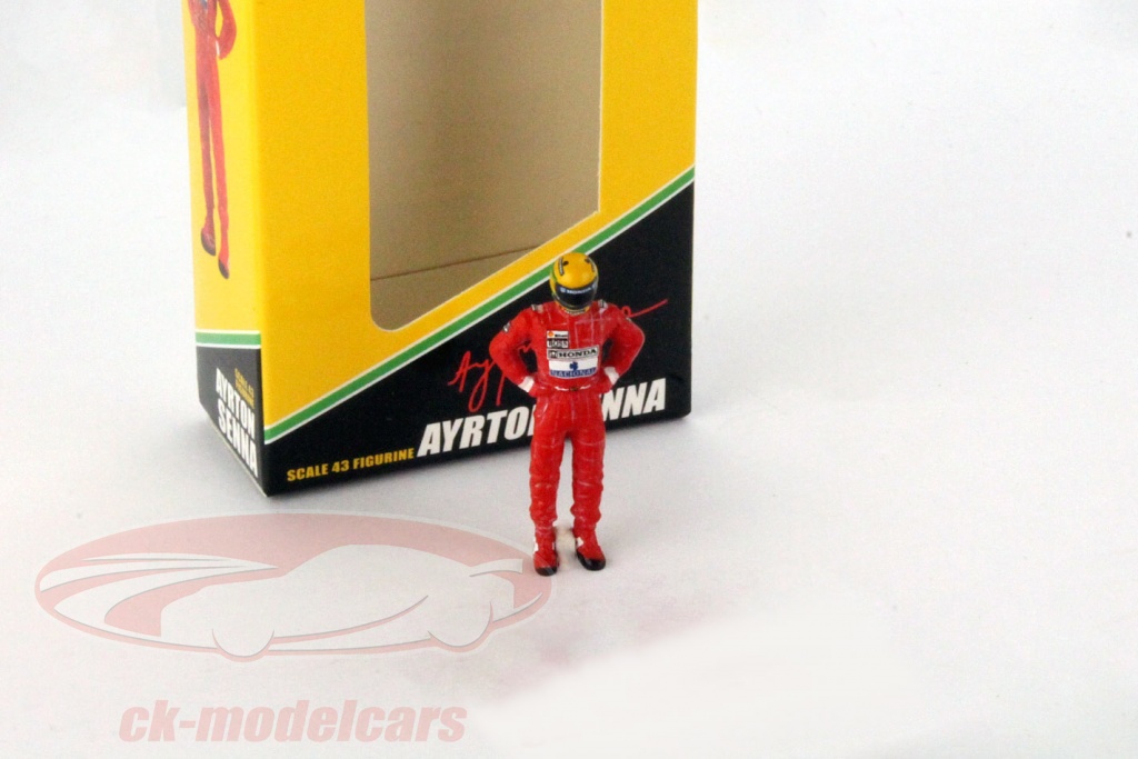 True Scale 1:43 Ayrton Senna Figure Type 1 Formula 1 1988 TSM11AC05 ...