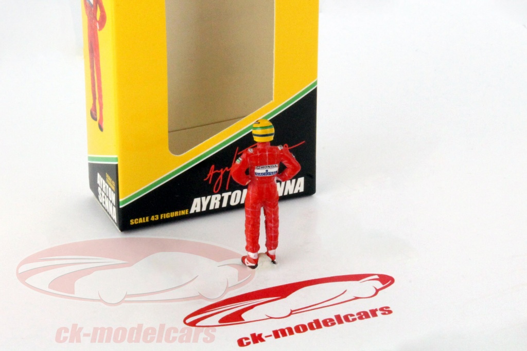True Scale 1:43 Ayrton Senna Figure Type 1 Formula 1 1988 TSM11AC05 ...