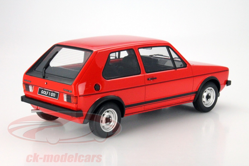Ottomobile 1:12 Volkswagen VW Golf Rabbit I GTI 1600 Year 1976 red G013 ...