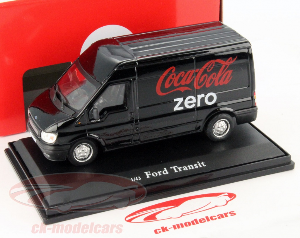 Motorcity 1:43 Ford Transit Bus Coca-Cola Zero black Motor City 434735 ...