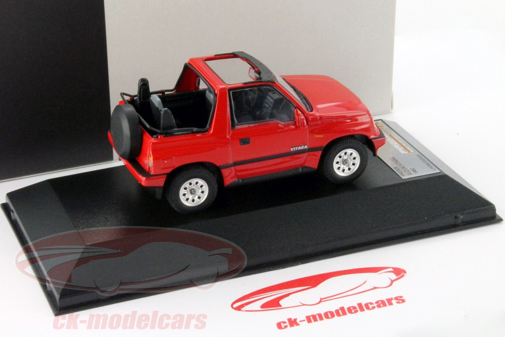 Premium X 1:43 Suzuki Vitara Convertible Year 1992 red PRD329 model car ...