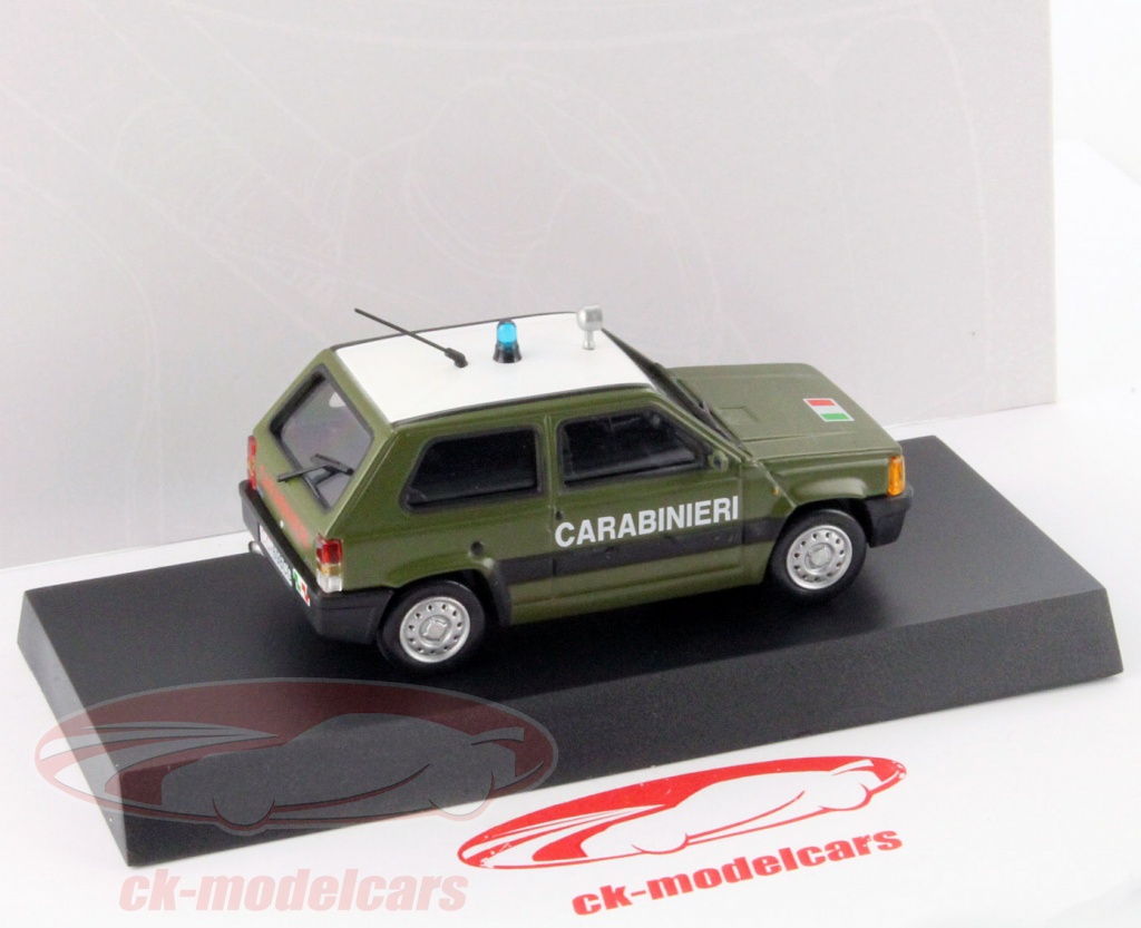 Altaya 1:43 Fiat Panda 1000 Fire department 1986 Carabinieri MAG DK06 ...