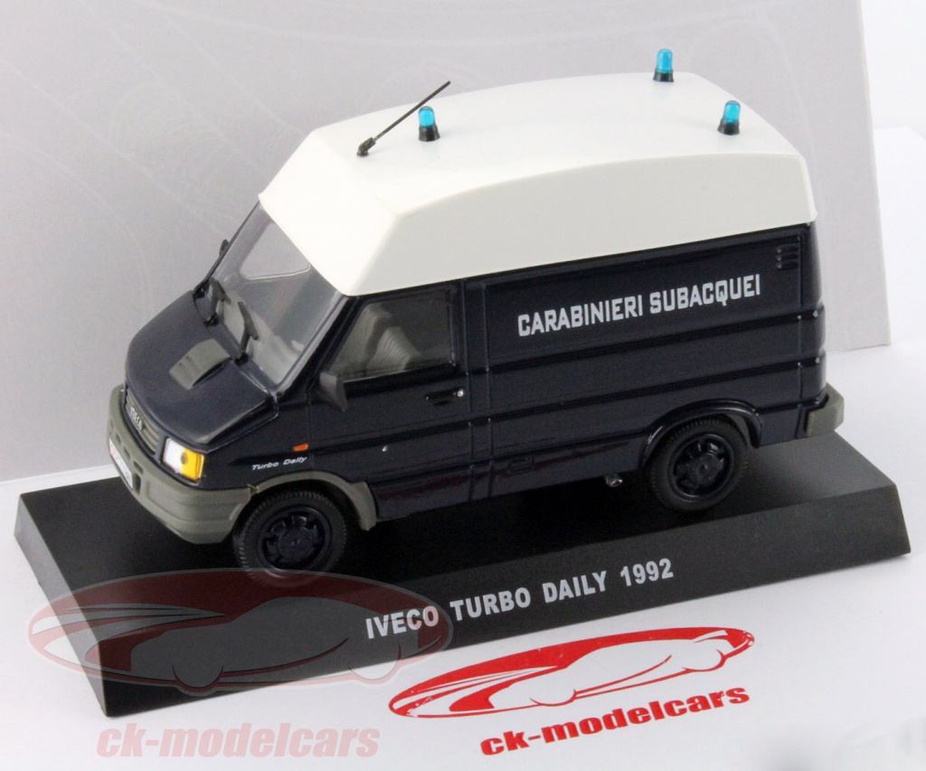 Altaya 1:43 Iveco Turbo Daily 1992 Carabinieri Subacquei MAG DK07 model ...