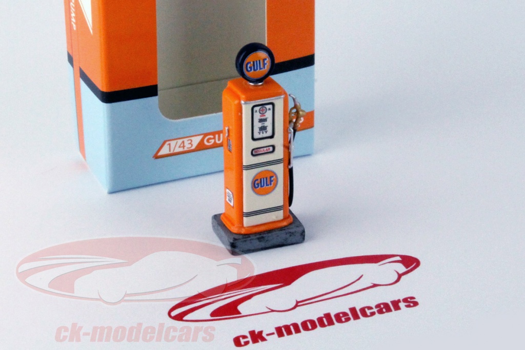 True Scale 1:43 Gulf fuel pump TSM13AC30 model car TSM13AC30 4895135169250
