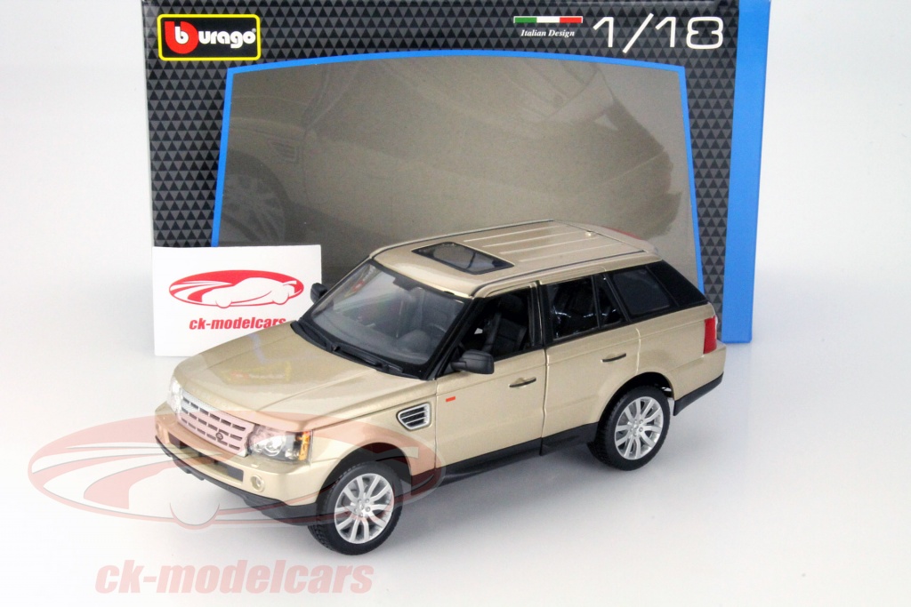 Bburago 1:18 Range Rover Sport gold 18-12069G Modellauto 18-12069G ...