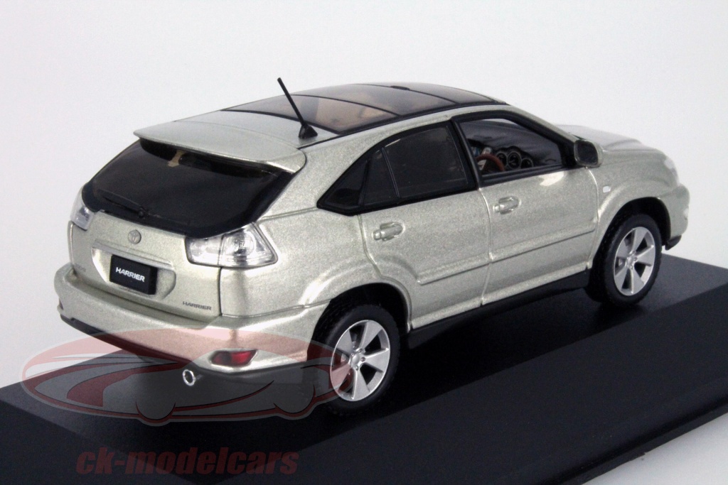 JCollection 1:43 Toyota Harrier Airs Year 2006 silver metallic ...