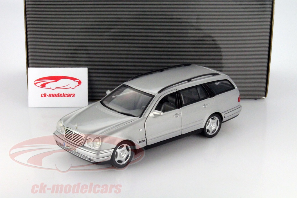 Minichamps 1:18 Mercedes-Benz E-Class Avant-garde silver MB B66005235 ...