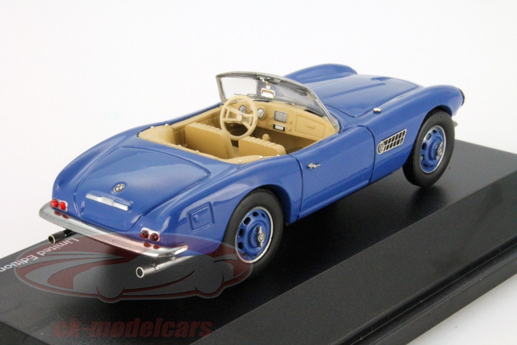 Schuco 1:43 BMW 507 Cabriolet blue 450217800 model car 450217800 ...