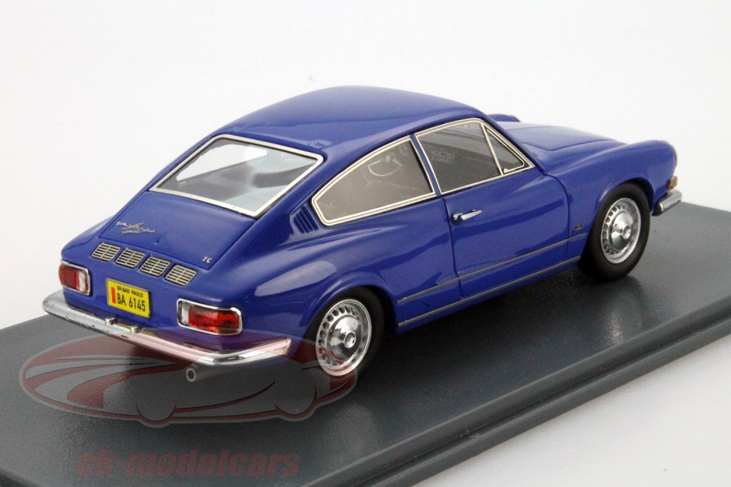 Neo 1:43 Volkswagen VW Karmann Ghia TC 145 Year 1970 blue 46145 model ...