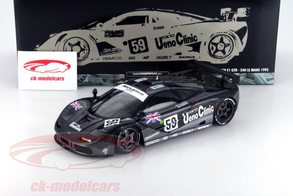 Minichamps 1:18 McLaren F1 GTR #59 Winner 24h LeMans 1995 Dalmas, Sekiya, Lehto 530133559 ...