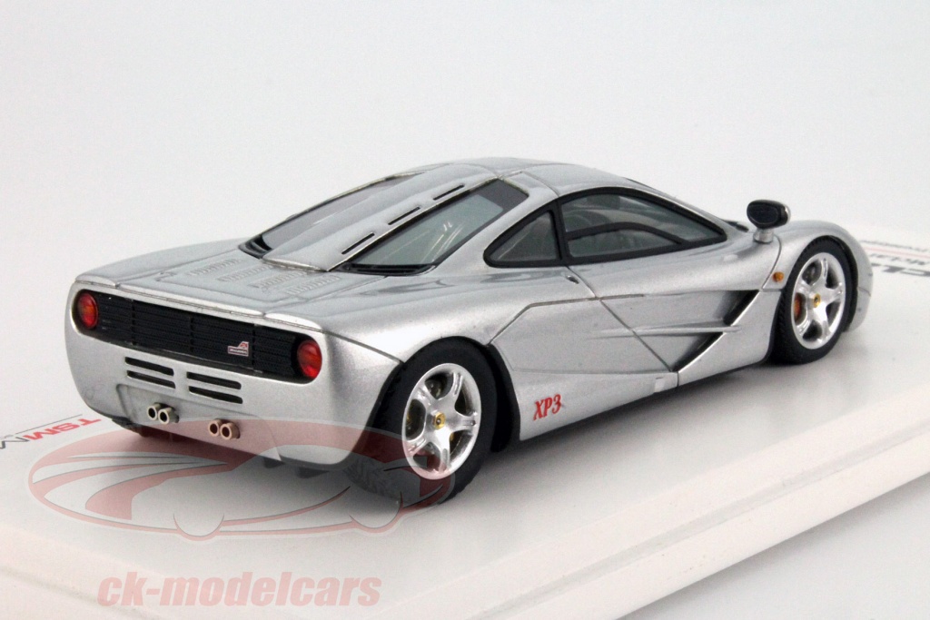 True Scale 1:43 McLaren F1 Year 1993 Prototype silver TSM134327 model ...