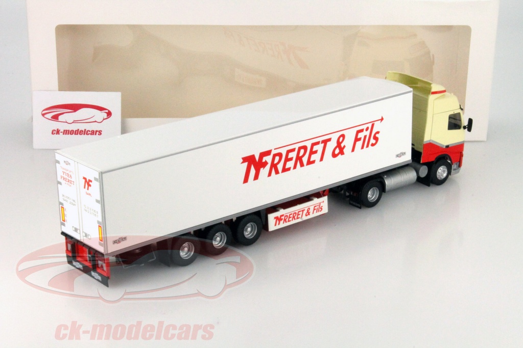 Eligor 1:43 Volvo FH Restyle Globetrotter LKW Freret and Fils white ...