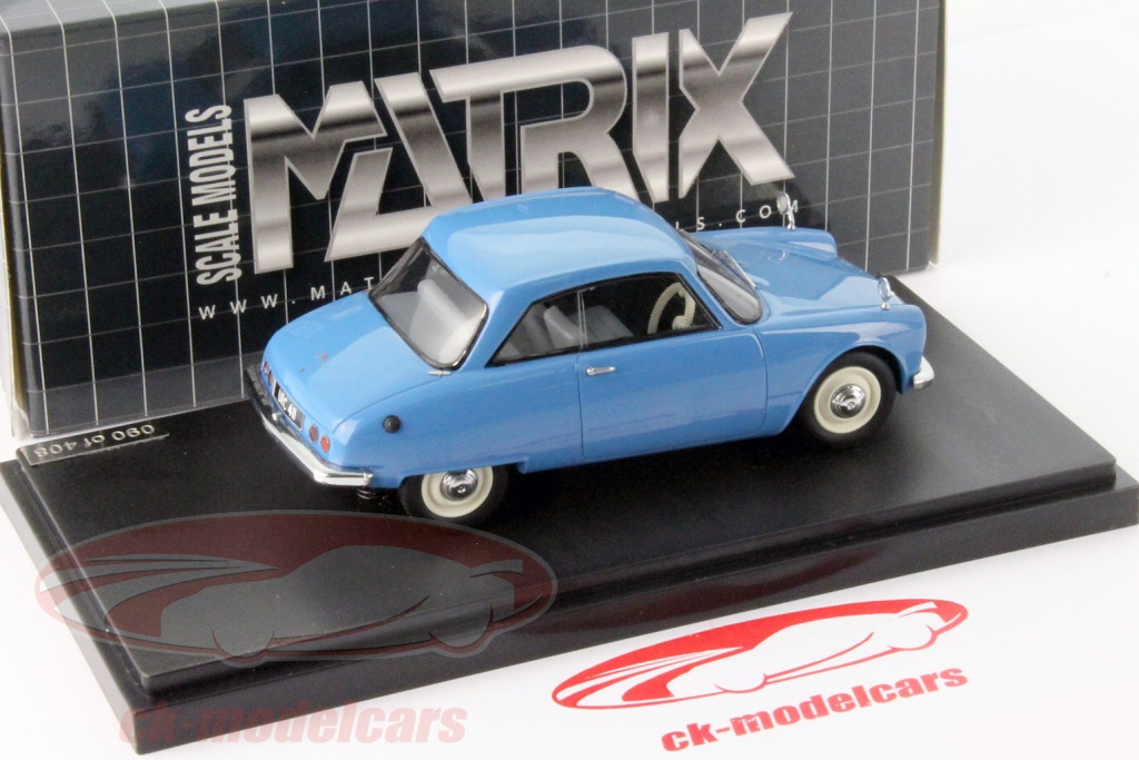 Matrix 1:43 Citroen Bijou Year 1960 blue MX30304-011 model car MX30304 ...