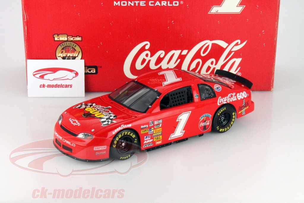 Revell 1:18 Chevrolet Monte Carlo #1 Nascar Series 1997 Coca Cola ...