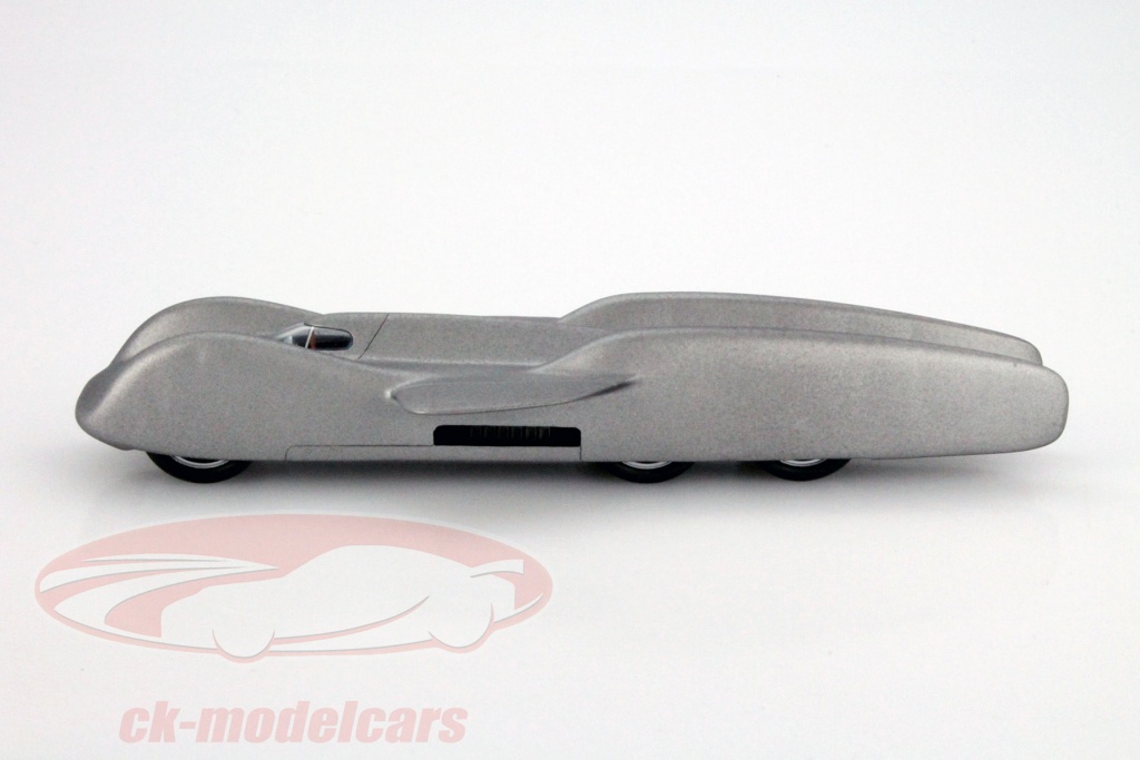 Spark 1:24 Mercedes-Benz T80 Record Car 1939 silver S1034 model car ...