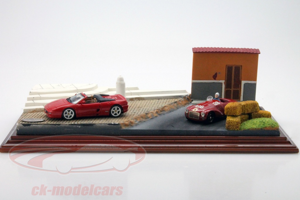 La Mini Miniera 1:43 Ferrari 2-Car Set Diorama 50 Years Ferrari MMD50 ...