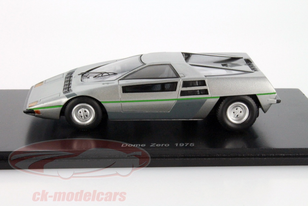 Spark 1:43 Dome Zero Year 1975 silver Bizarre B1023 model car B1023 ...