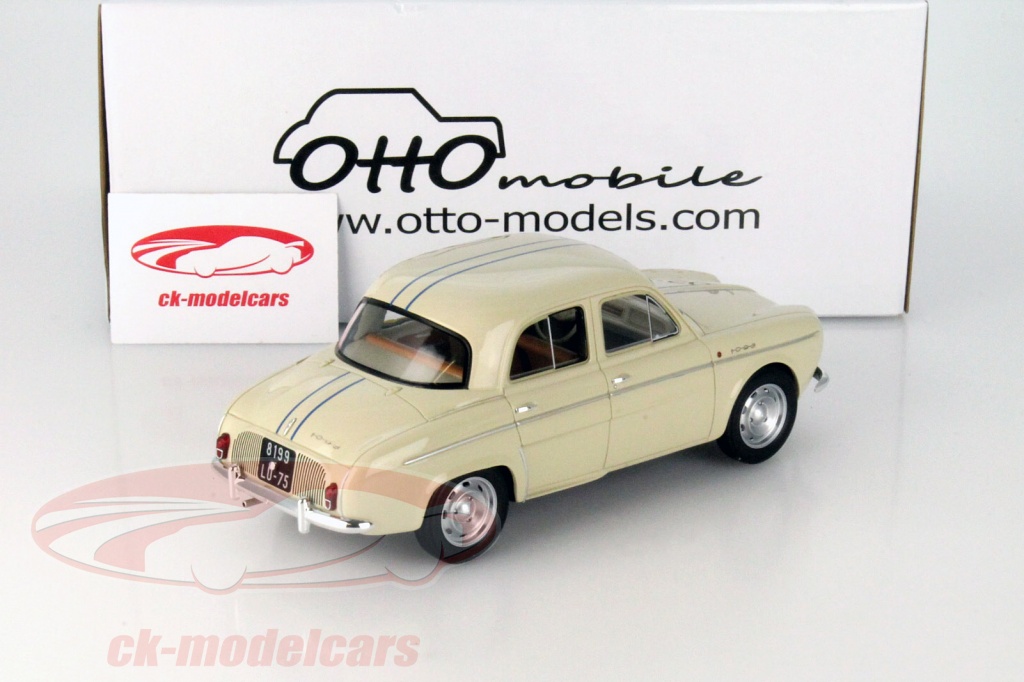 Ottomobile 1:18 Renault Dauphine 1093 Year 1962 beige OT127 model car OT127 9580010202218