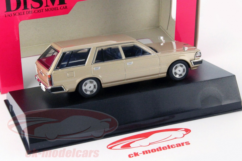 Dism 1:43 Nissan Cedric Van V20E De luxe Jaar 1999 goud metalen 77160 ...