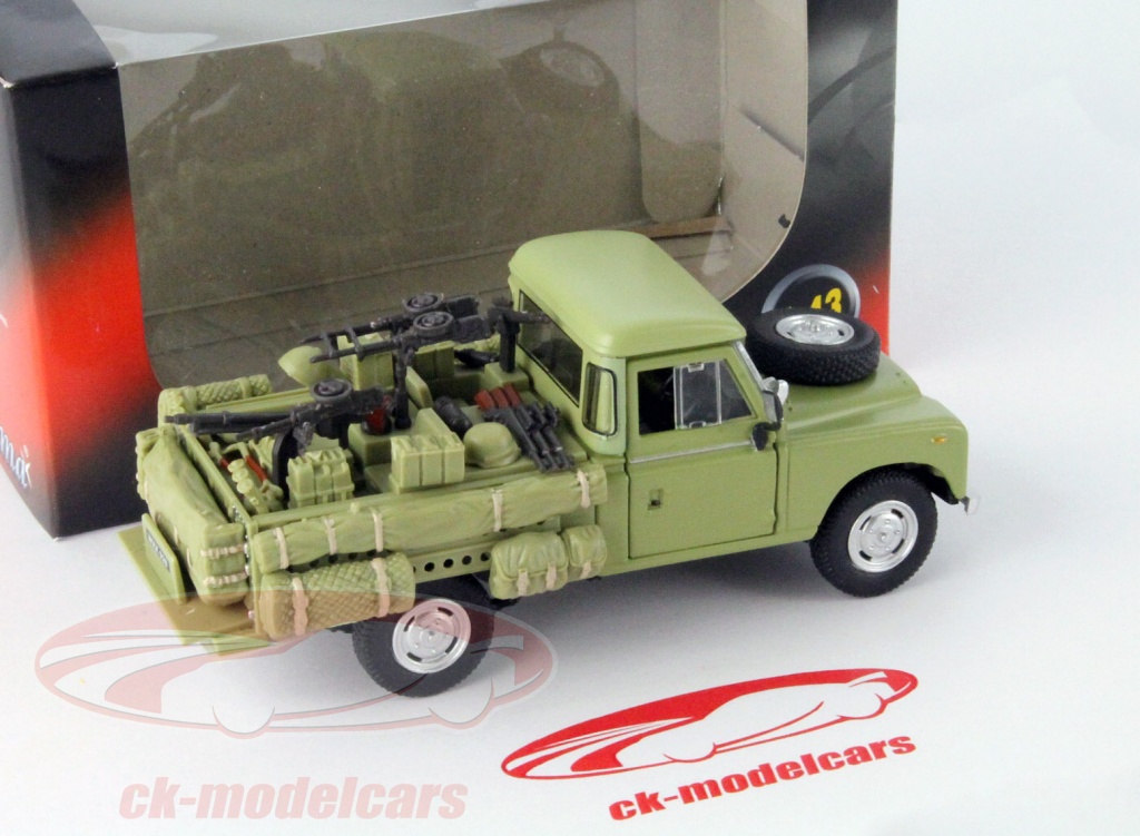 Cararama 1:43 Land Rover Military vehicle 251XND4 model car 251XND4 ...