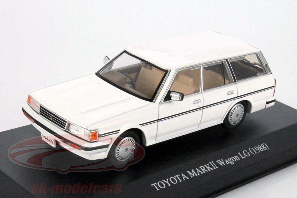 Dism 1:43 Toyota Mark 2 ワゴン LG電子 年 1988 白 GX70G モデル 車 GX70G 4905083079027