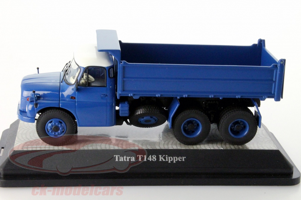 Premium Classixxs 1:43 Tatra T148 S3 3-way tipper blue / white 12801 ...