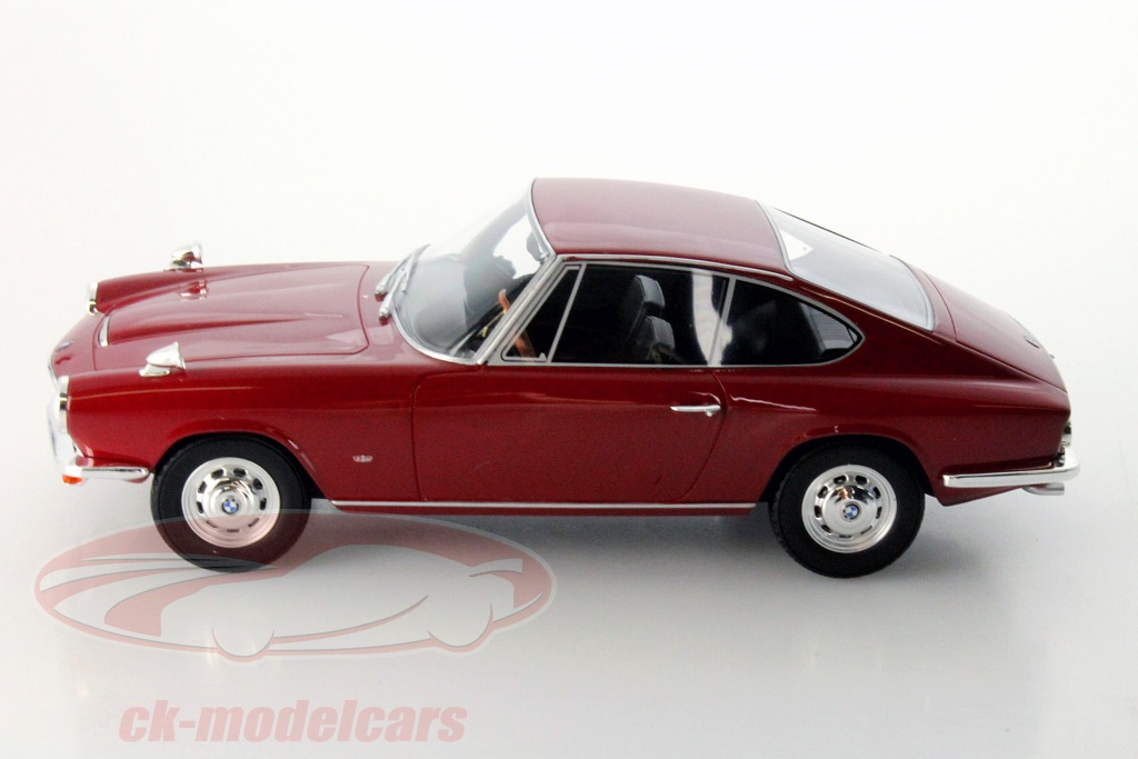 BoS-Models 1:18 BMW 1600 GT Año 1968 oscuro rojo BOS001 modelo coche BOS001 183918