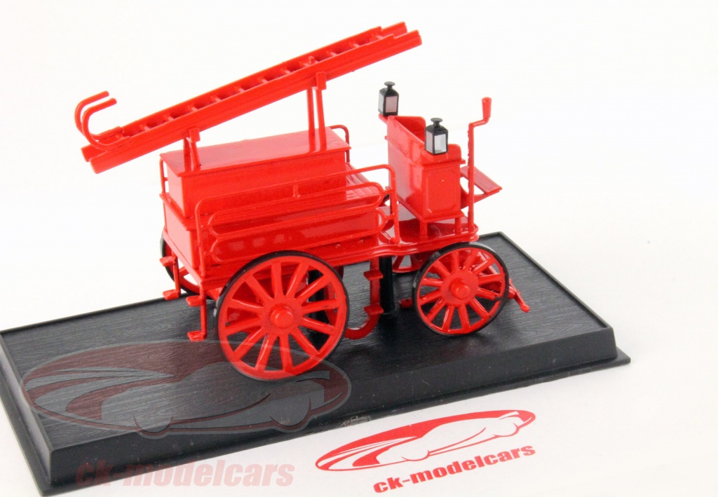 Altaya 1:43 Fourgon Depart Attele Coach Jaar 1897 Brandweer MAG DX069 ...