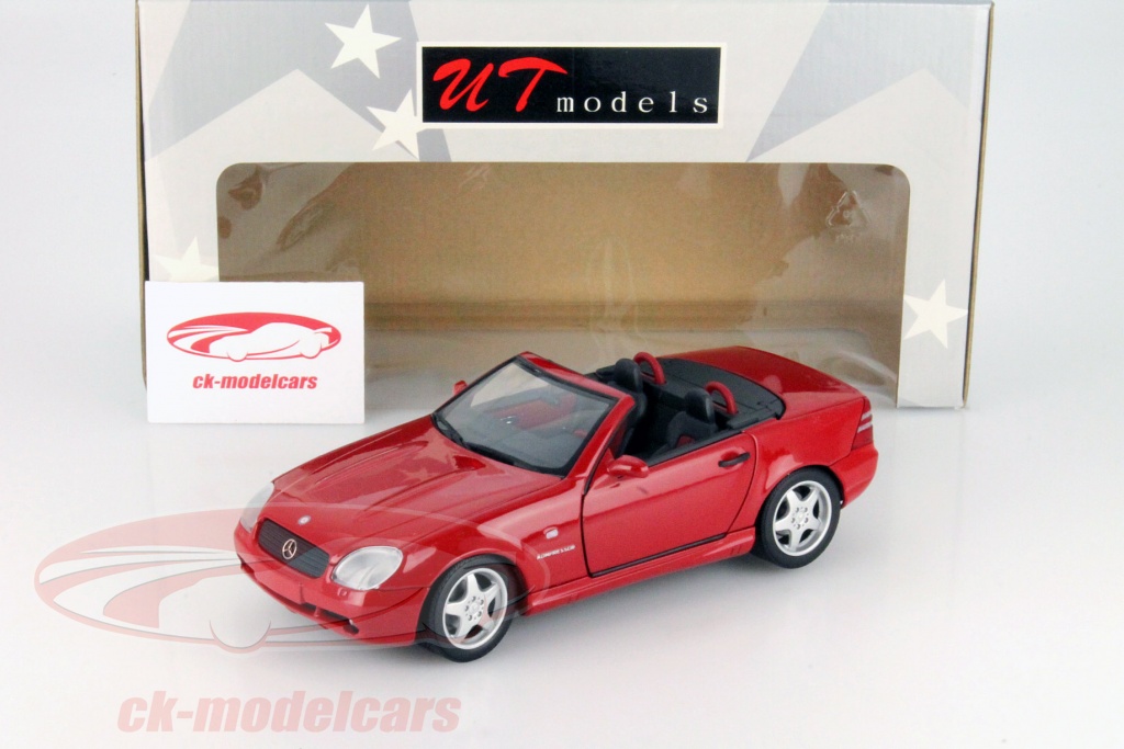 UT-Models 1:18 Mercedes-Benz SLK 230 Kompressor AMG rot 26154 ...
