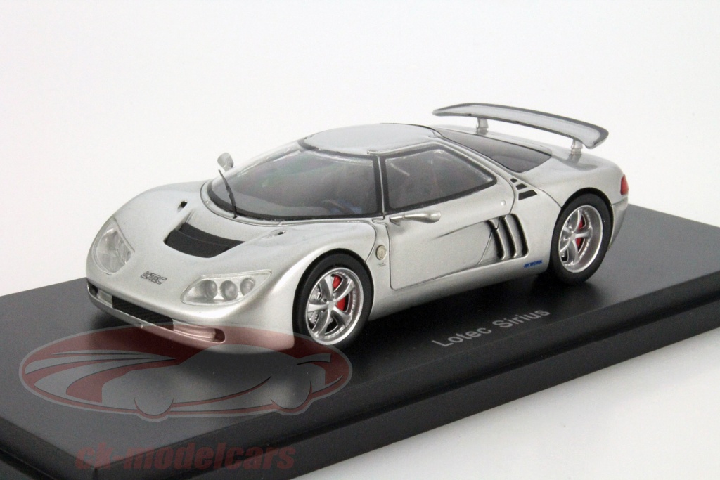 BoS-Models 1:43 Lotec Sirius Año 2000 plata BOS43190 modelo coche BOS43190