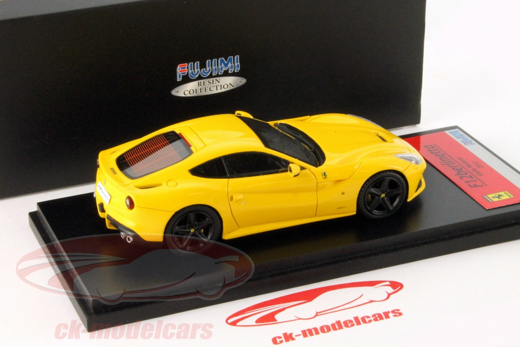 Fujimi 1:43 Ferrari F12 Berlinetta Baujahr 2013 modena gelb 1343013 ...