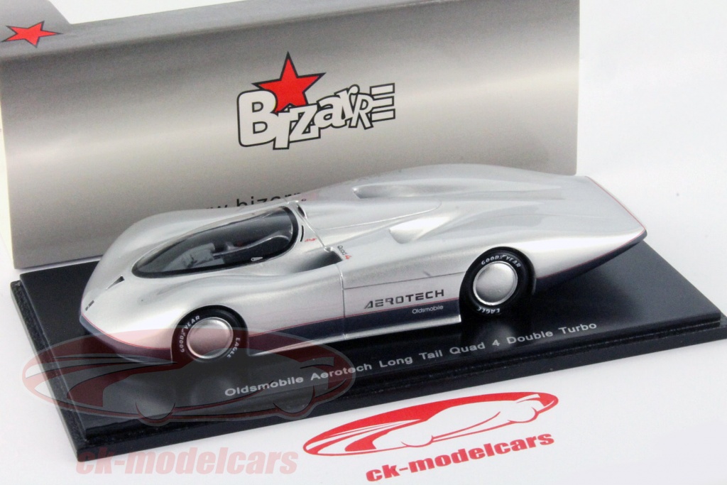 Spark 1:43 Oldsmobile Aerotech Long Tail Quad 4 Double Turbo Record Car ...
