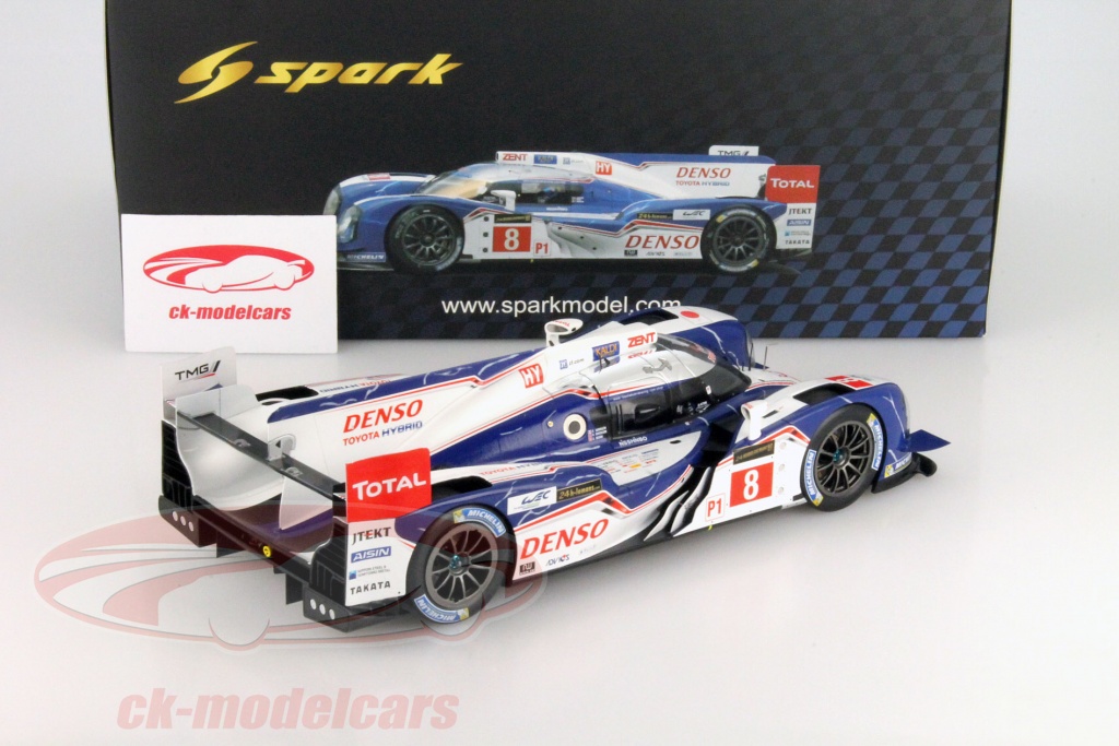 Spark 1:18 Toyota TS030 Hybrid #8 2nd 24h LeMans 2013 Buemi, Davidson ...