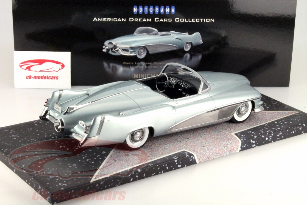 Minichamps 1:18 Buick Le Sabre Concept Car Year 1951 silver green ...