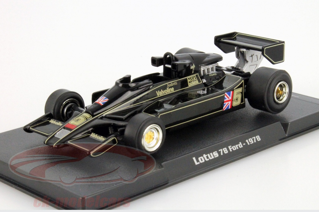 Atlas 1:43 Mario Andretti Lotus 78 Ford #5 Formula 1 1978 CK919286 model car CK919286