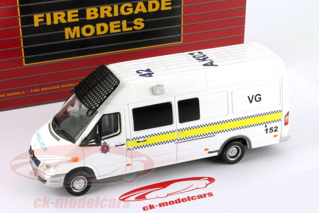 Fire Brigade Models 1:43 Mercedes-Benz Sprinter Essex Police FBM FIR104 ...