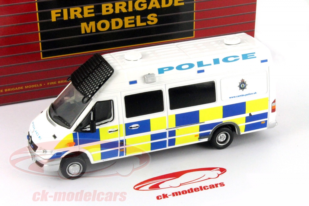 Fire Brigade Models Mercedes-Benz Sprinter Cambridge Police white ...