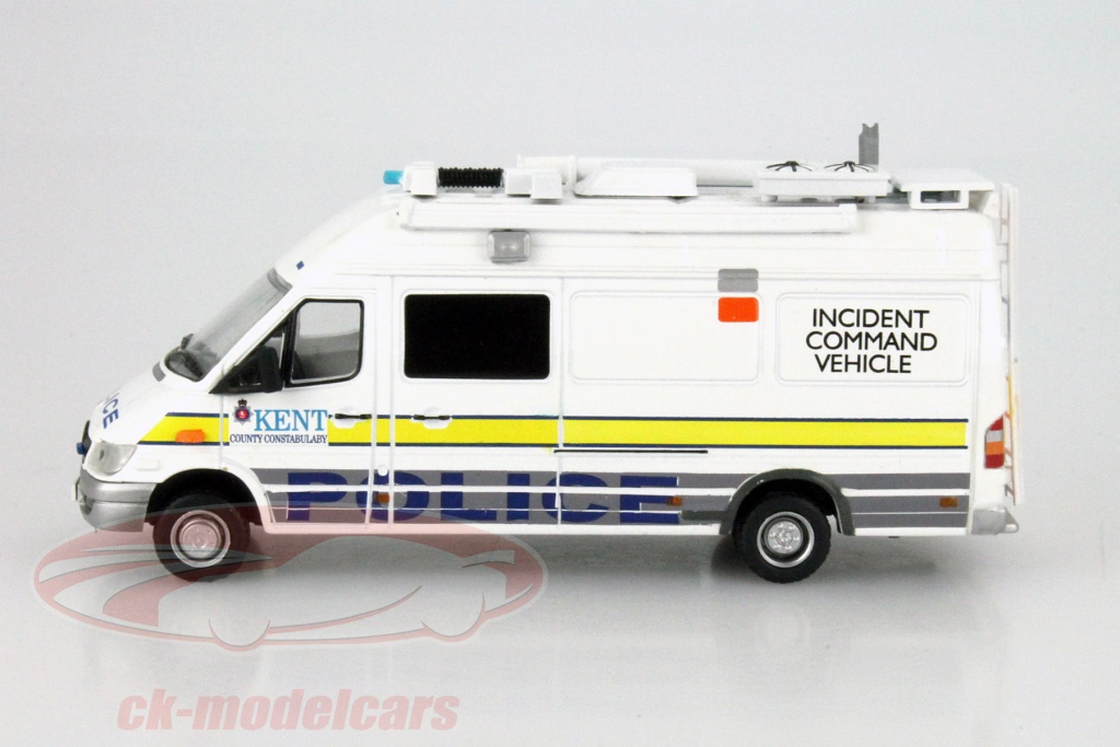 Fire Brigade Models 1:43 Mercedes-Benz Sprinter Kent Police Incident ...
