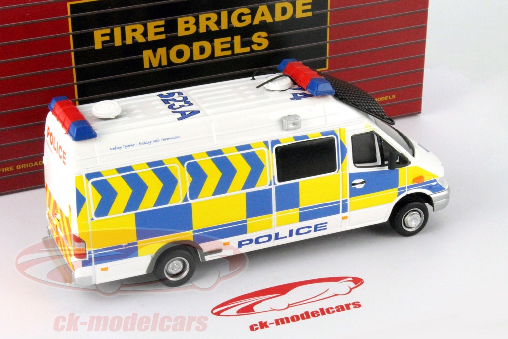 Fire Brigade Models 1:43 Mercedes-Benz Sprinter Strathclyde Police FBM ...