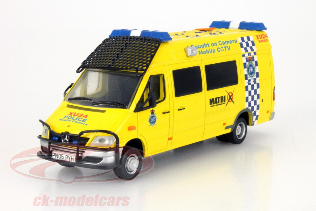 Fire Brigade Models 1:43 Mercedes-Benz Sprinter Merseyside Police CCTV ...